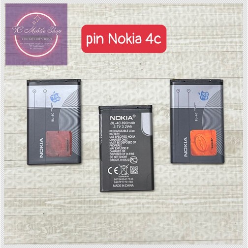 Pin Nokia 4C mới (Hàng Loại 1) | Shopee Việt Nam