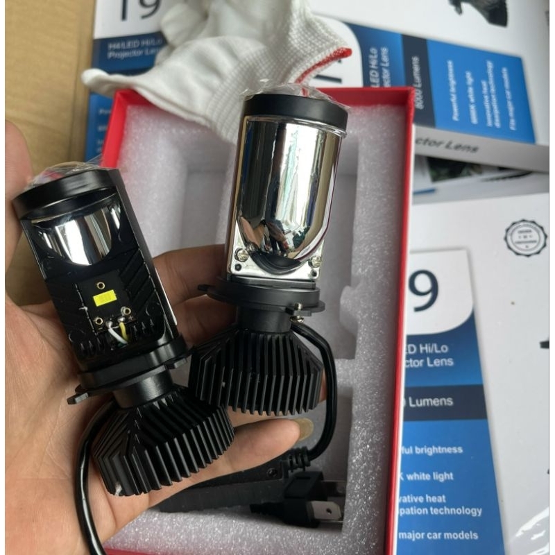 Bóng đèn led T9 chân H4 phù hợp cho ôtô xe máy,led t9 | Shopee Việt Nam