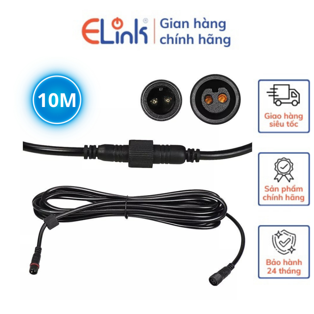 Dây Nối Đèn Đường Và Đèn Pha Solar 10M Hàng Chính Hãng Elink | Shopee ...