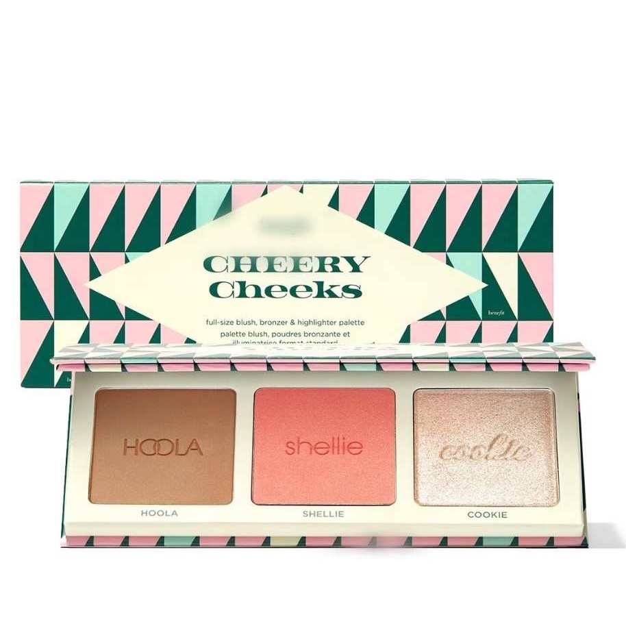 Bảng Tạo Khối & Bắt Sáng & Má Hồng Cheery Cheeks Full-size Blush ...