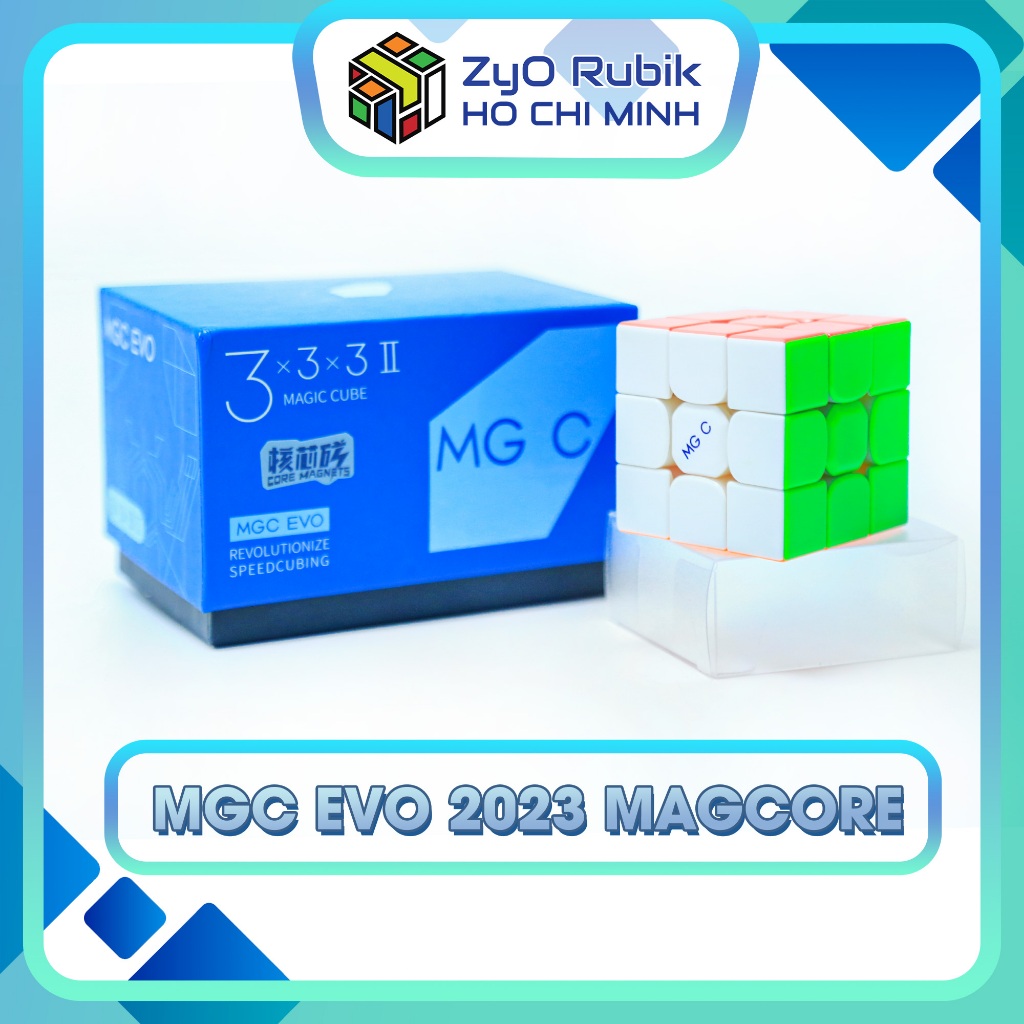 Rubik 3x3 Mgc Evo/ Mgc Evo Magcore 2023 Stickerless Có Nam Châm - Đồ ...