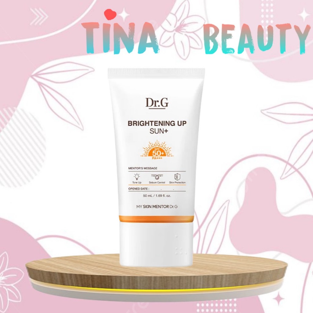 Kem Chống Nắng Dr.G Brightening Up Green Mild Up Sun + DRG Tone Up Cam ...