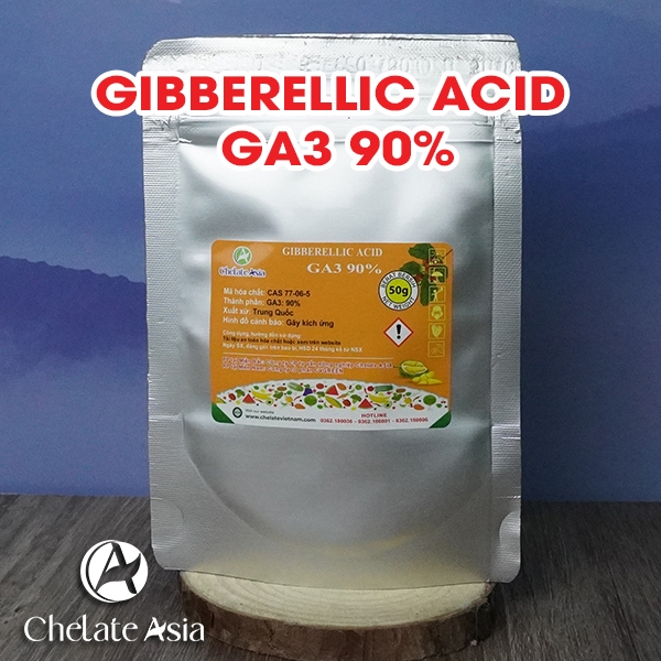 GA3 - Gibberellic Acid 90% - ga3 nguyên chất gói (50 gram) | Shopee ...