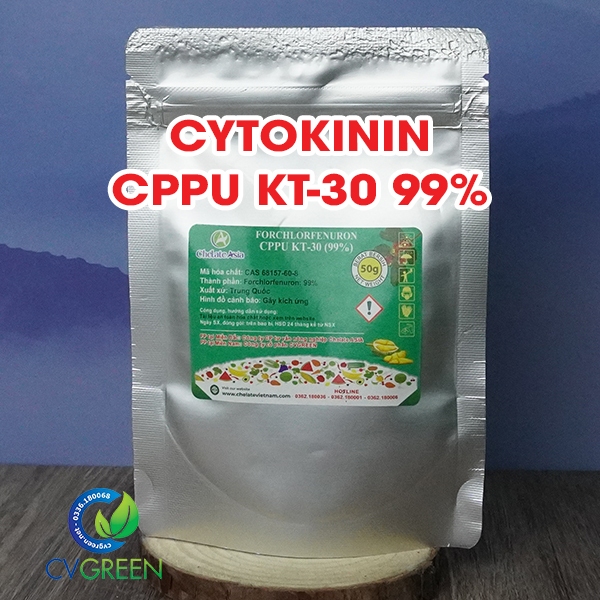 Forchlorfenuron, Cytokinin CPPU KT-30 99% (Tăng kích thước trái cây) Forchlorfenuron (gói 50g ...