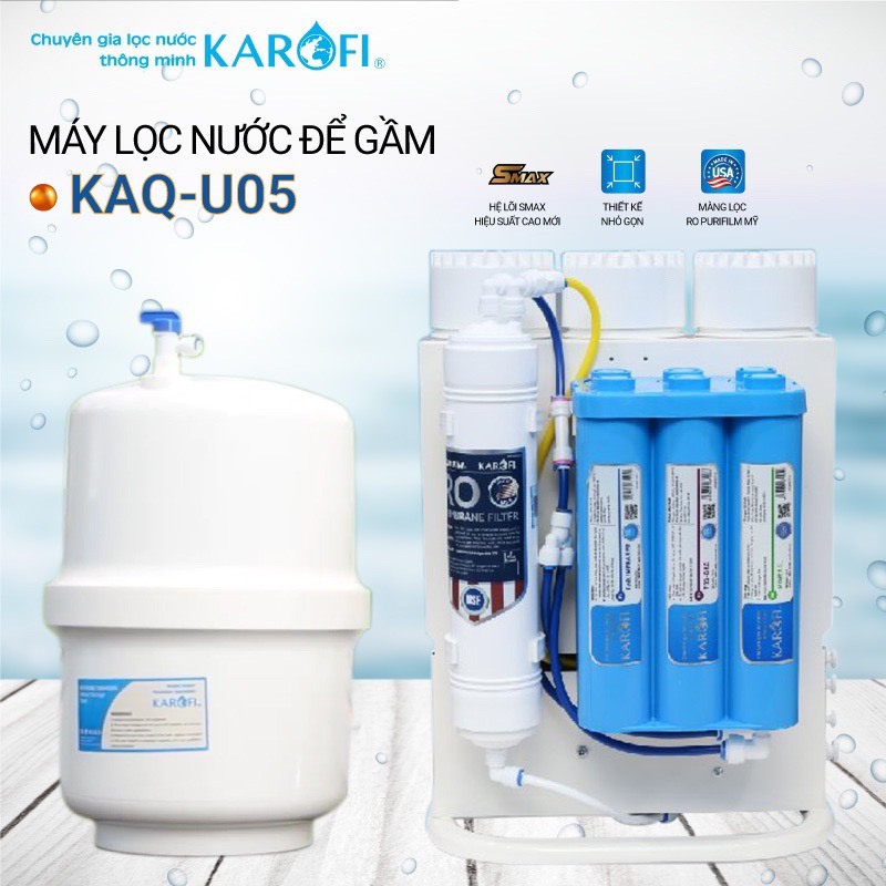 Máy lọc nước để gầm KAQ-U05 karofi | Shopee Việt Nam