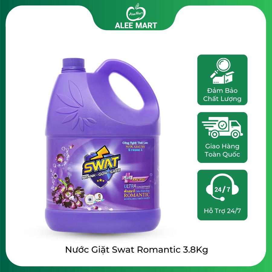 Nước Giặt Swat Romantic 3.8Kg | Shopee Việt Nam