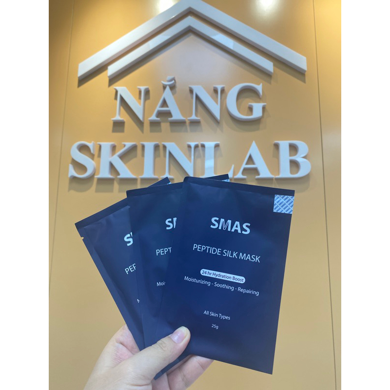 (CHÍNH HÃNG) Mặt Nạ SMas Peptide Silk Mask Cấp Ẩm, Phục Hồi Da | Shopee ...