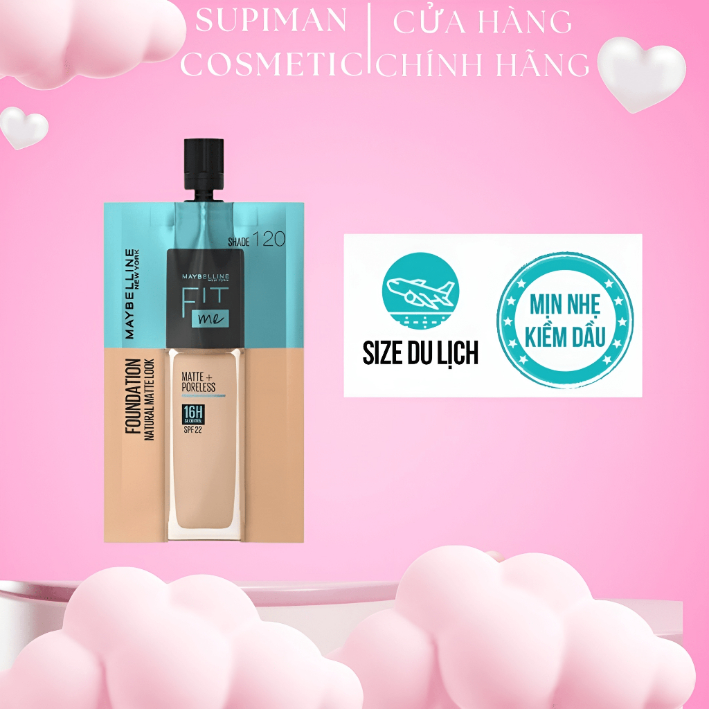 Mini Kem nền Fit Me 120 | Shopee Việt Nam