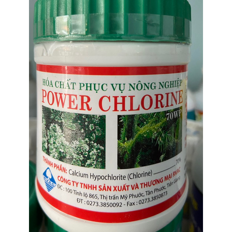 Bột tẩy Rong Rêu POWER CHLORINE 70WP 300g | Shopee Việt Nam