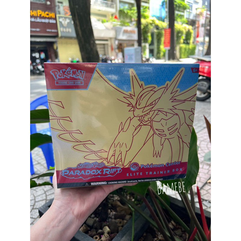 Hộp Thẻ Bài Pokemon TCG ETB Pokemon Center : Scarlet & Violet Paradox ...