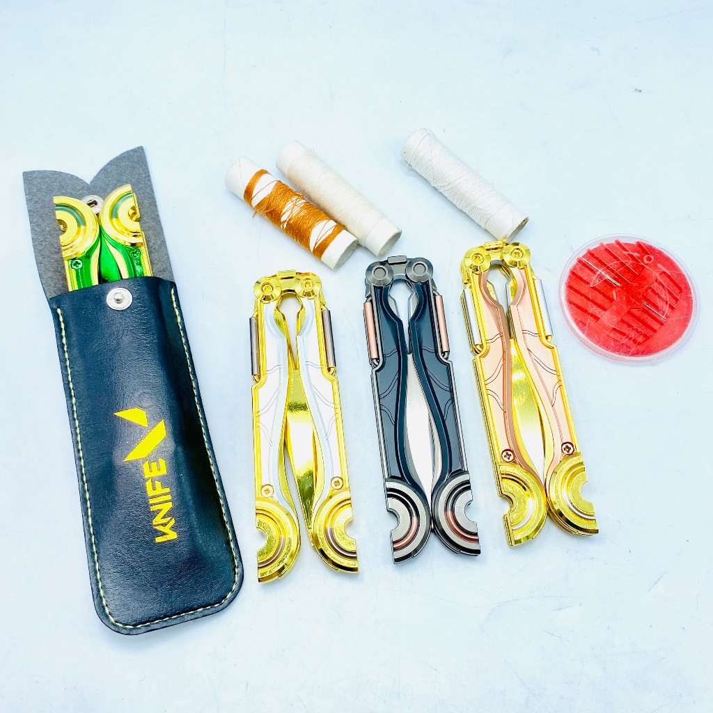 Dụng cụ cắt chỉ vải Magepunk Sparkwitch Butterfly Knife Balisong ...