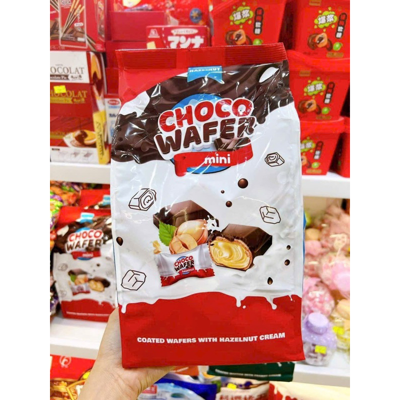 BÁNH WAFER PHỦ SOCOLA NHÂN KEM DỪA 800G - TURKEY/ choco wafer mini ...