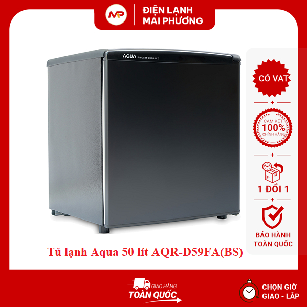[Ship toàn quốc] Tủ lạnh mini Aqua 50l AQR-D59FA - Hàng chính hãng (Bảo ...