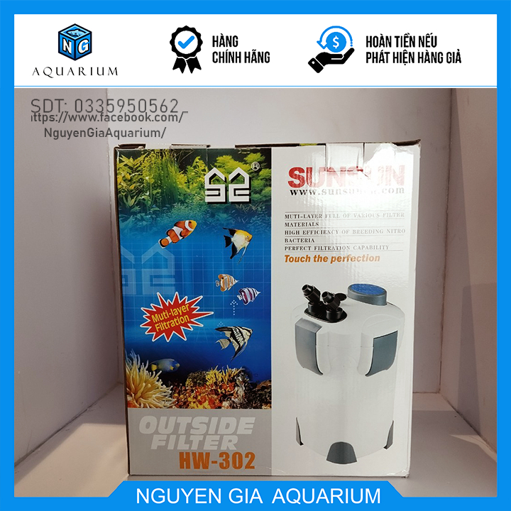 Lọc thùng Sunsun HW 302, HW602 | Shopee Việt Nam