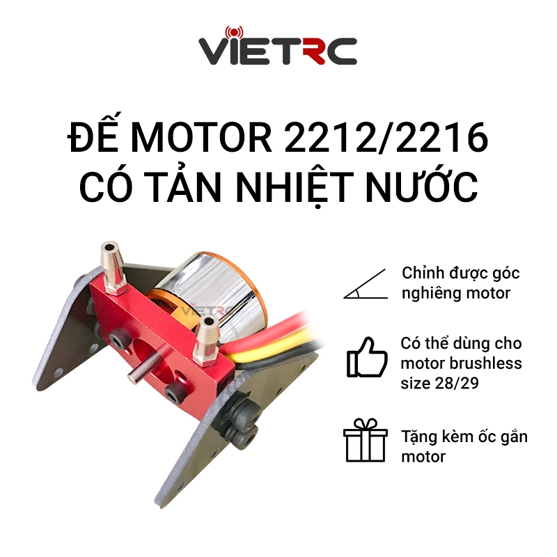 Đế motor size 2212 và 2216 của máy bay điều khiển từ xa có tản nhiệt ...