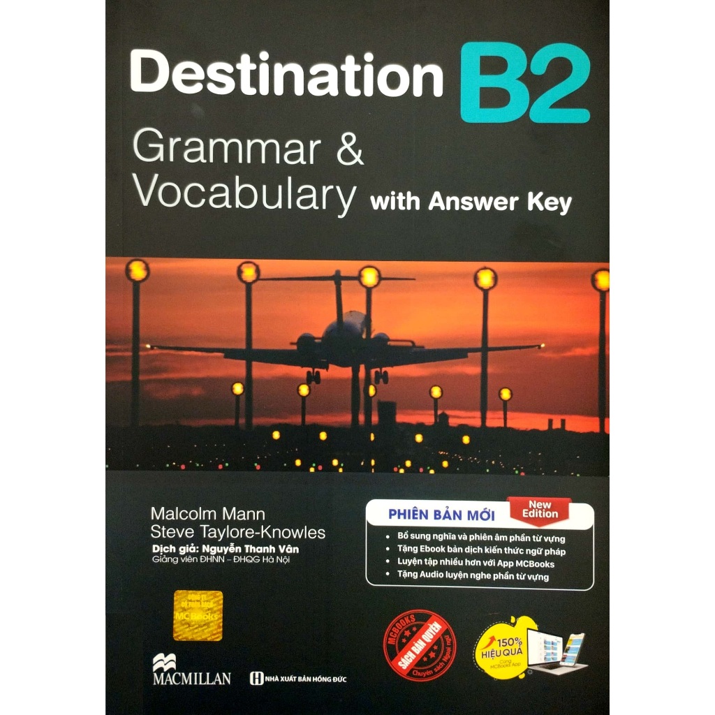 Sách - Destination B2: Grammar And Vocabulary with Answer Key | Shopee ...