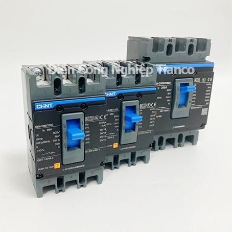 Aptomat khối Chint MCCB 3P 3P 32A 40A 50A 63A 80A 100A Attomat NXM-125S/3300 | Shopee Việt Nam