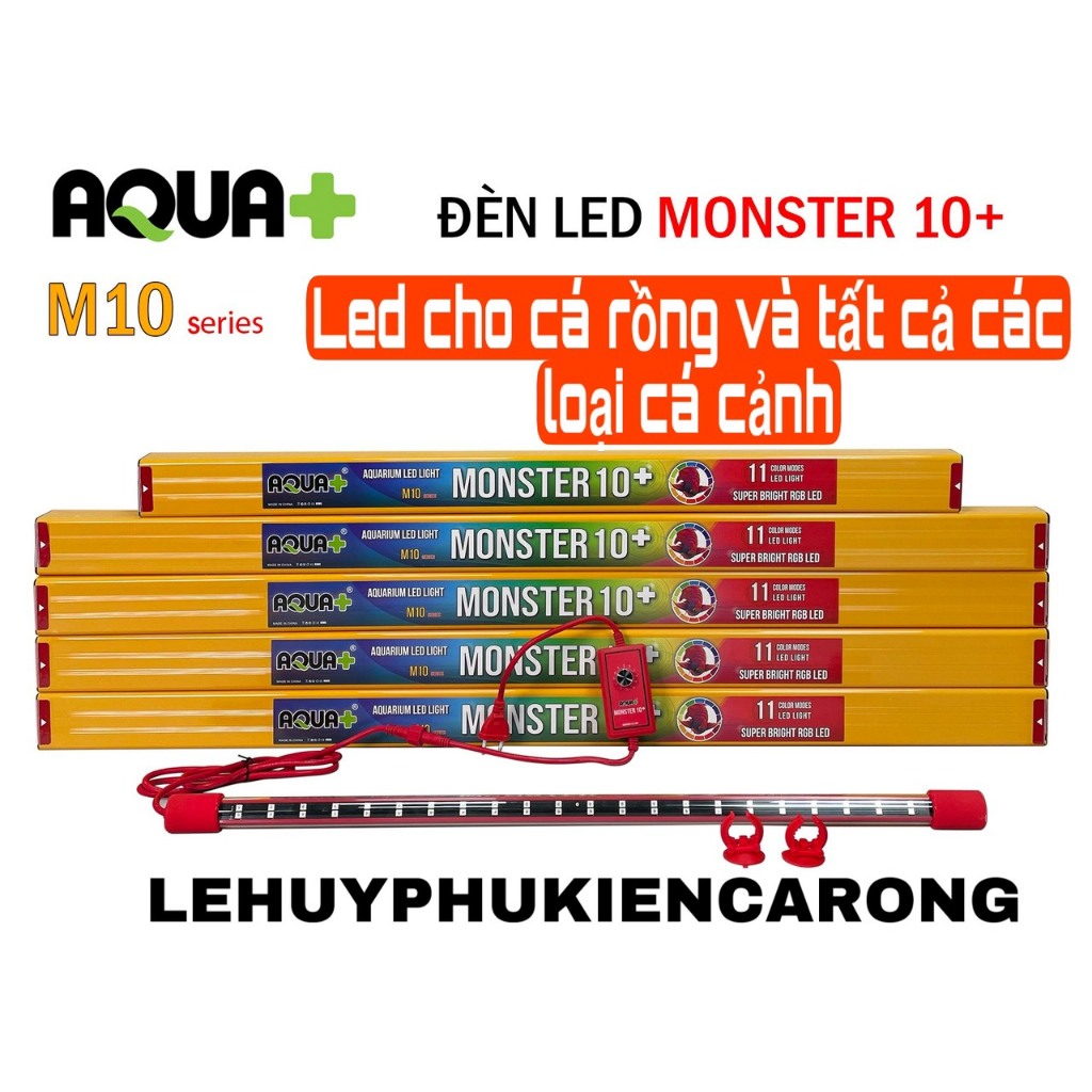 Đèn LED 11 Chế Độ Màu Sắc Monster M10 Giành Cho Tất Cả Các Loại Cá Cảnh | Shopee Việt Nam