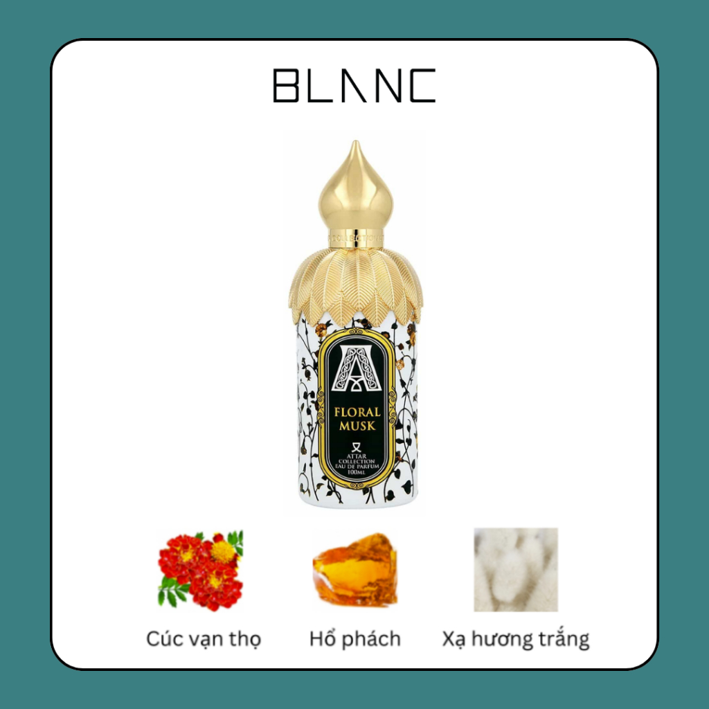 Mẫu dùng thử Attar Collection Musk Kashmir - Khaltat Night - The Queen Of Sheba - Al Rayhan ...