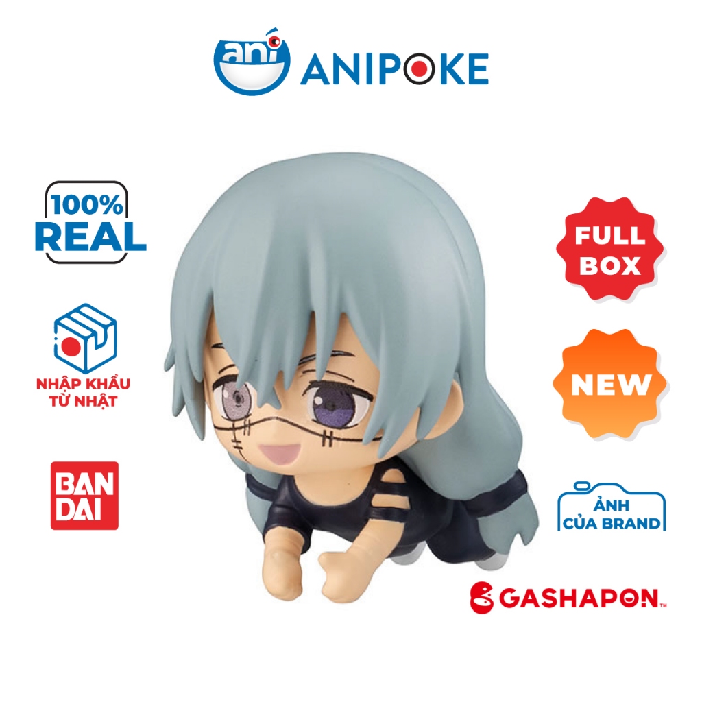 Trứng Gashapon Mô hình Geto Yuji Mahito Hugcot V.2 chính hãng Bandai Premium,full hộp tròn nhựa ...