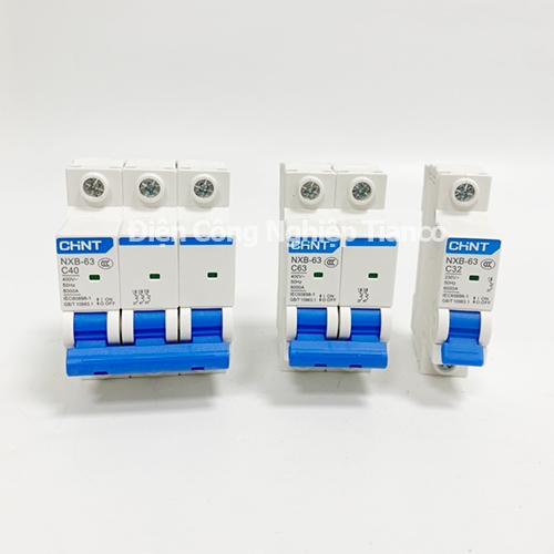 Aptomat 1P 2P 3P CHINT NXB-63 át tép cb mcb bảo vệ chống quá tải | Shopee Việt Nam