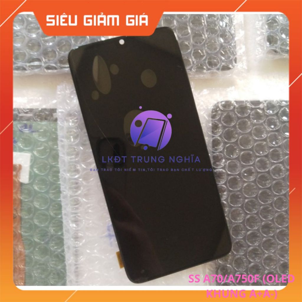 MÀN HÌNH THAY THẾ SS A70/A750F (OLED KHUNG A+A-) ĐEN | Shopee Việt Nam