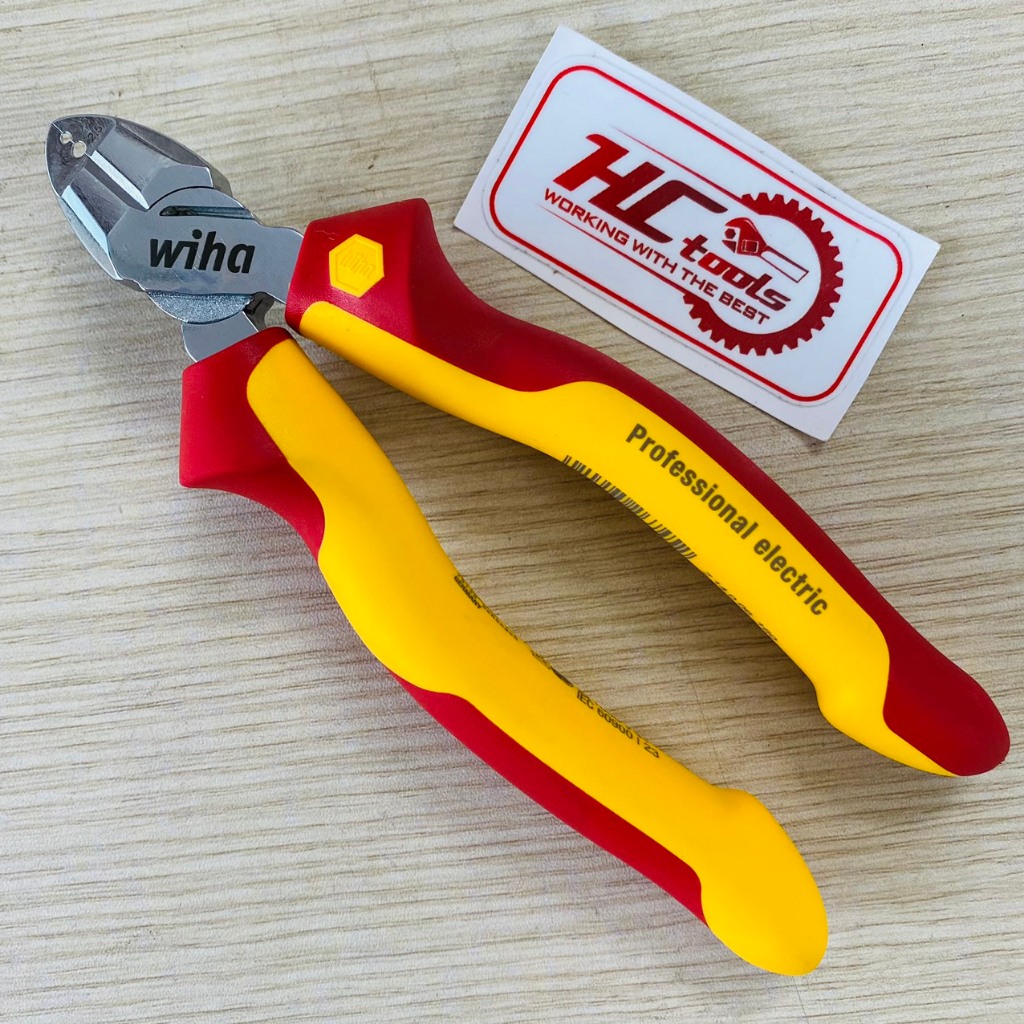 Kìm cắt và tuốt dây cách điện 1000v dài 160mm Wiha 26745 | HCTools ...