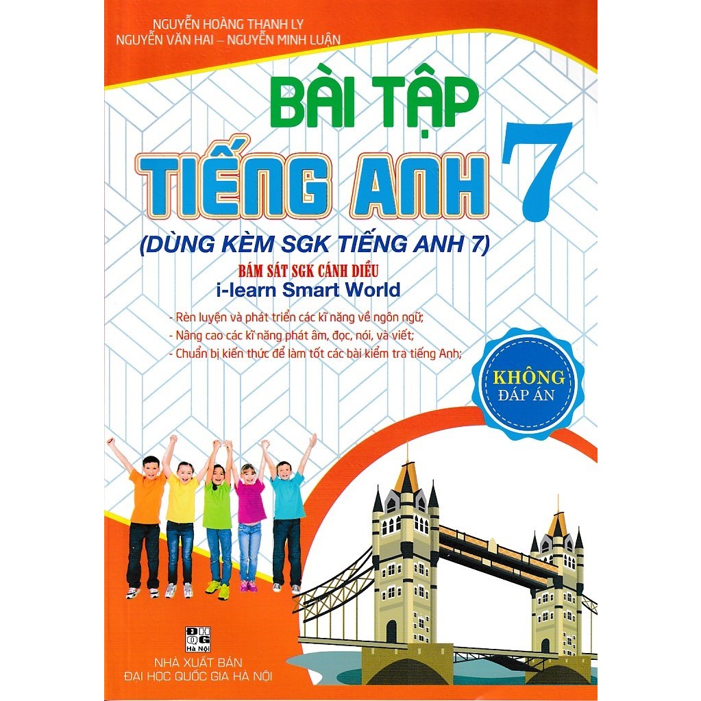Sách - Bài tập tiếng anh 7 - I-learn smart world - Cánh diều - Tặng kèm đáp án bản file | Shopee ...