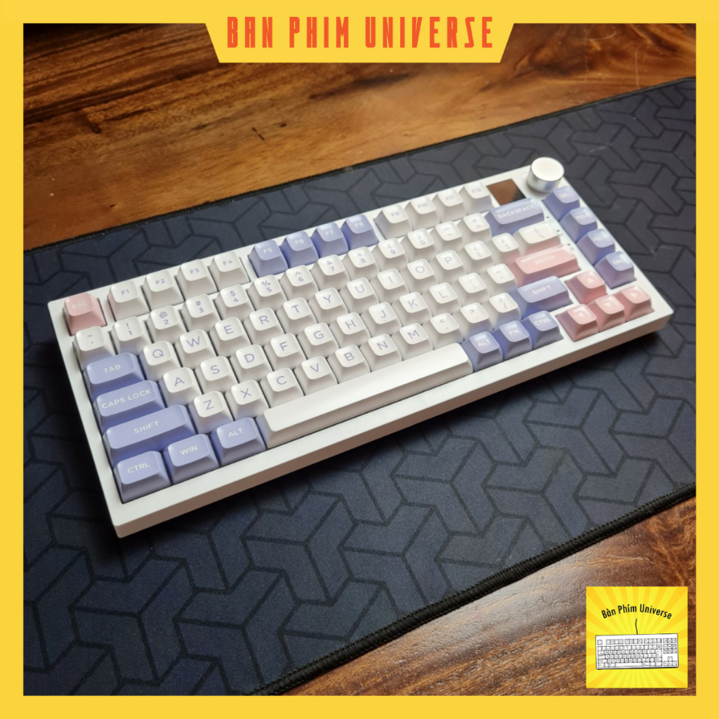 Bàn phím cơ WK75 Pro 3 mode bàn phím bluetooth, 2.4ghz, dây, rgb ...