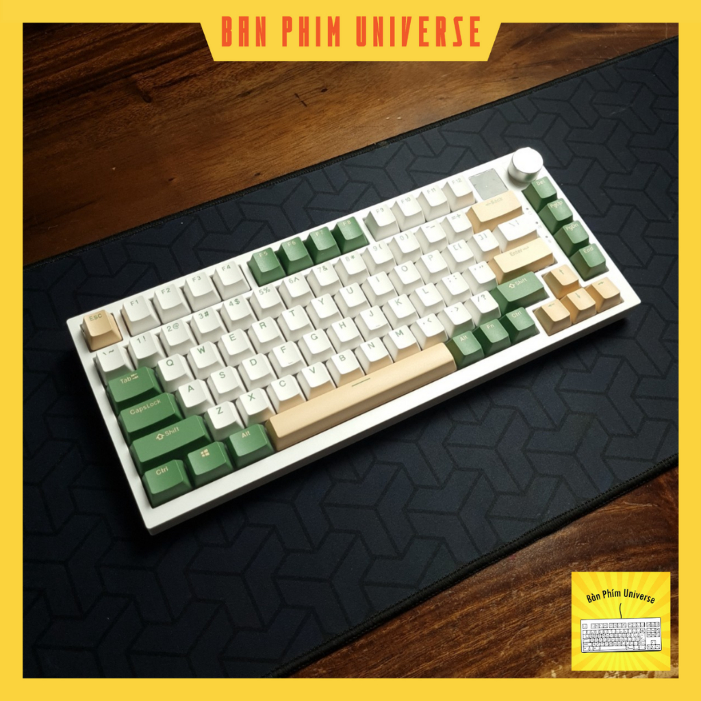 Bàn phím cơ WK75 Pro 3 mode bàn phím bluetooth, 2.4ghz, dây, rgb, gasket, hotswap màn hình ...