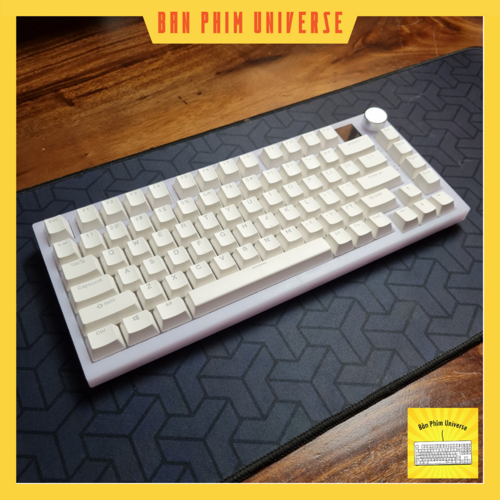 Bàn phím cơ WK75 Pro 3 mode bàn phím bluetooth, 2.4ghz, dây, rgb ...