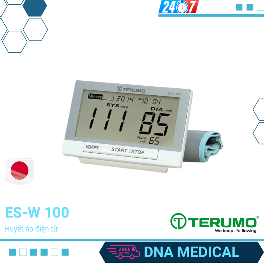 MÁY ĐO HUYẾT ÁP TERUMO ES-W100 - DNA Medical - Vật tư, thiết bị y tế chính hãng | Shopee Việt Nam