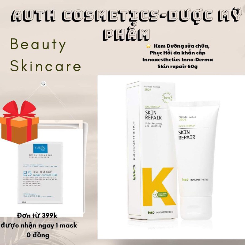 Kem Dưỡng sửa Phục Hồi da khẩn cấp Innoaesthetics Inno-Derma Skin ...