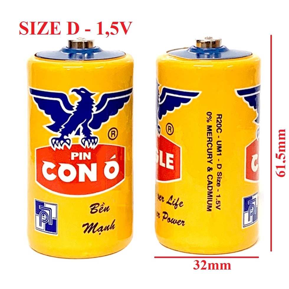 Pin Ó Đại D 1,5V Pinaco (Hộp 12 Viên) | Shopee Việt Nam