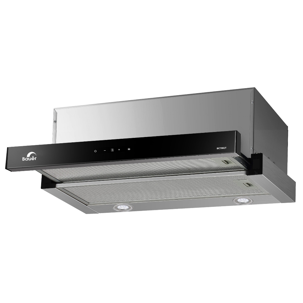 Hút mùi âm tủ BAUER 7002T | Công suất hút 1200m3/h | Điều khiển dạng ...