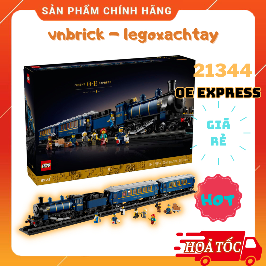 LEGO Ideas 21344 The Orient Express Train Tàu Đông Phương | Shopee Việt Nam