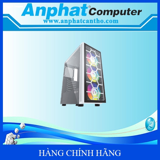 Vỏ máy tính CASE VSP GAMING FA05 (Trắng + 4 Fan LED) - Hàng Chính Hãng | Shopee Việt Nam