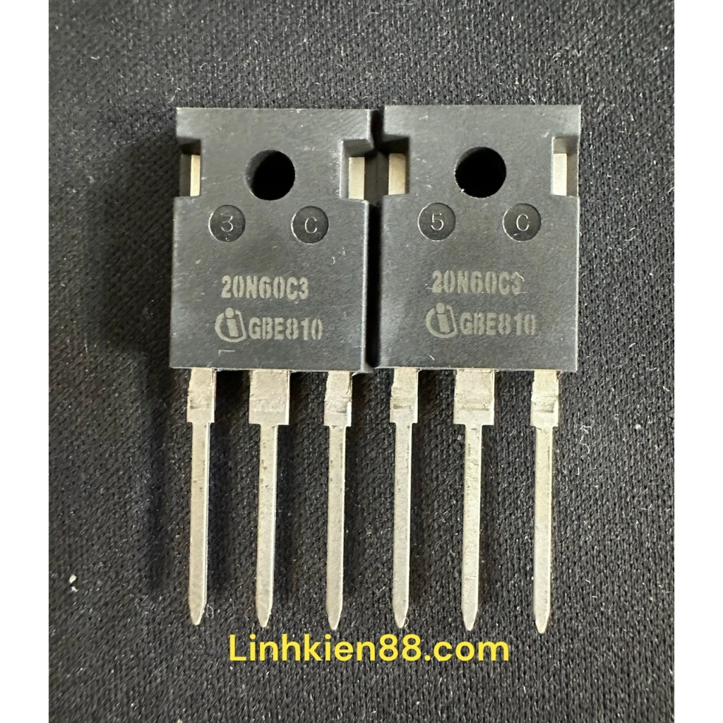 20N60C3 Mosfet 20N60C3 20A 600V To-247 mới chính hãng | Shopee Việt Nam
