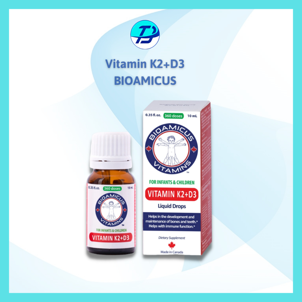 BioAmicus Vitamin D3K2MK7 10mL | Shopee Việt Nam