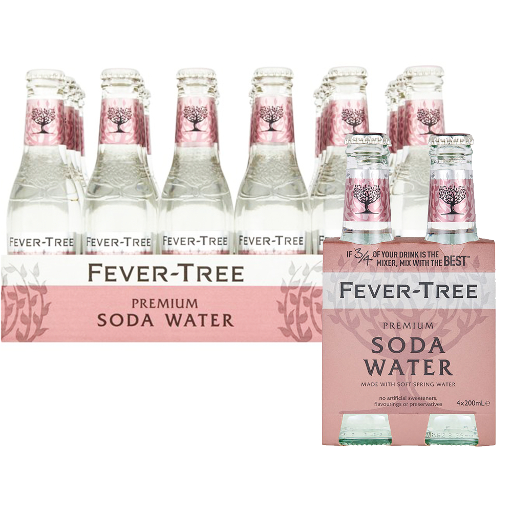 Fever Tree Premium Soda Water - Thùng 24 Chai - Nước Giải Khát Có Ga ...