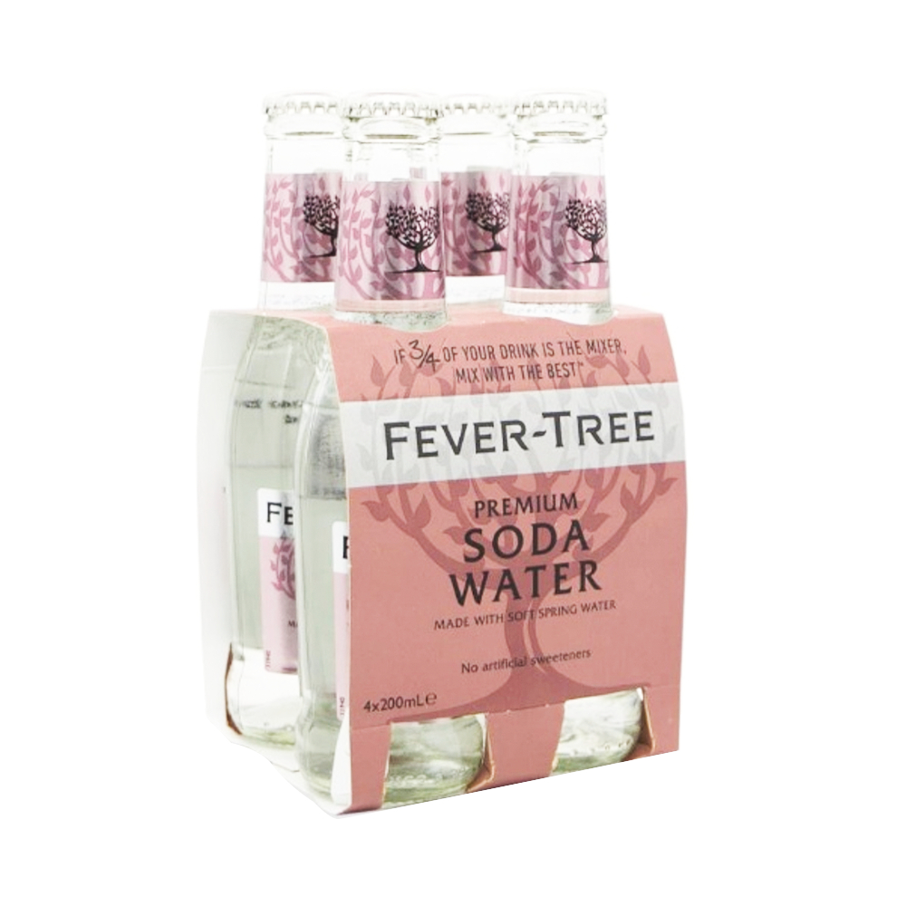 Fever Tree Premium Soda Water - Lốc 4 Chai - Nước Giải Khát Có Ga Fever ...