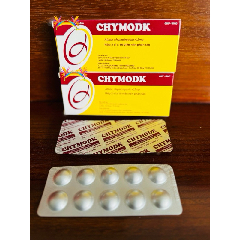 CHYMODK - VIÊN NGẬM HỖ TRỢ ĐAU RÁT HỌNG - CHỐNG PHÙ NỀ | Shopee Việt Nam