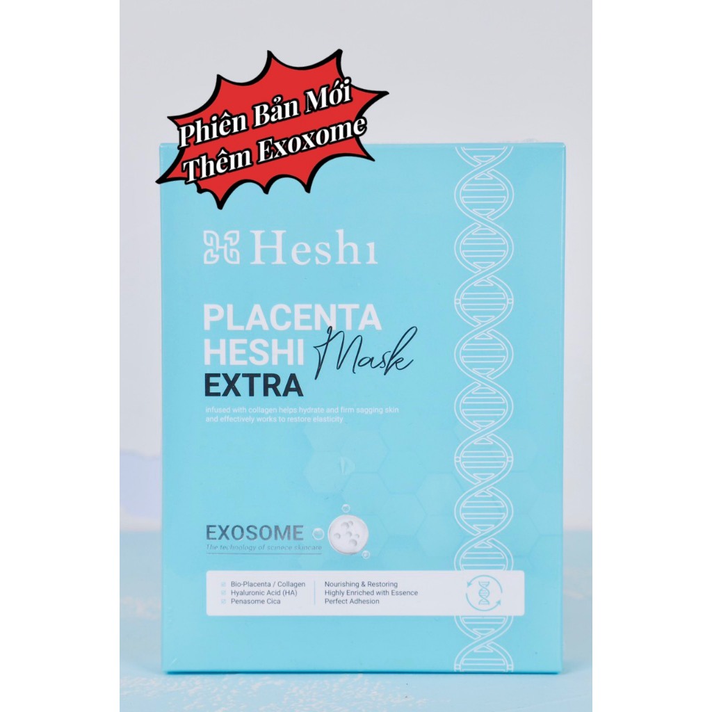 [HESHI] Mặt nạ cấp ẩm, Mặt nạ giấy HESHI PLACENTA MASK- 1 MIẾNG TRẢI ...