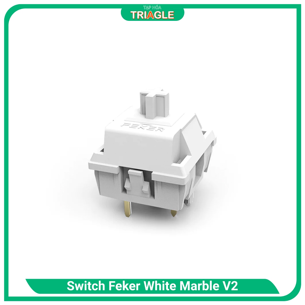 Switch Feker Marble White v2 | Linear | 5pin | Hifi | 47gf | Triagle ...