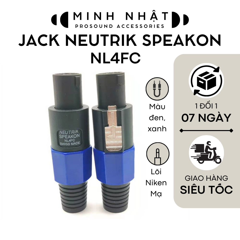 Jack Cắm Loa Neutrick NL4FC | Shopee Việt Nam