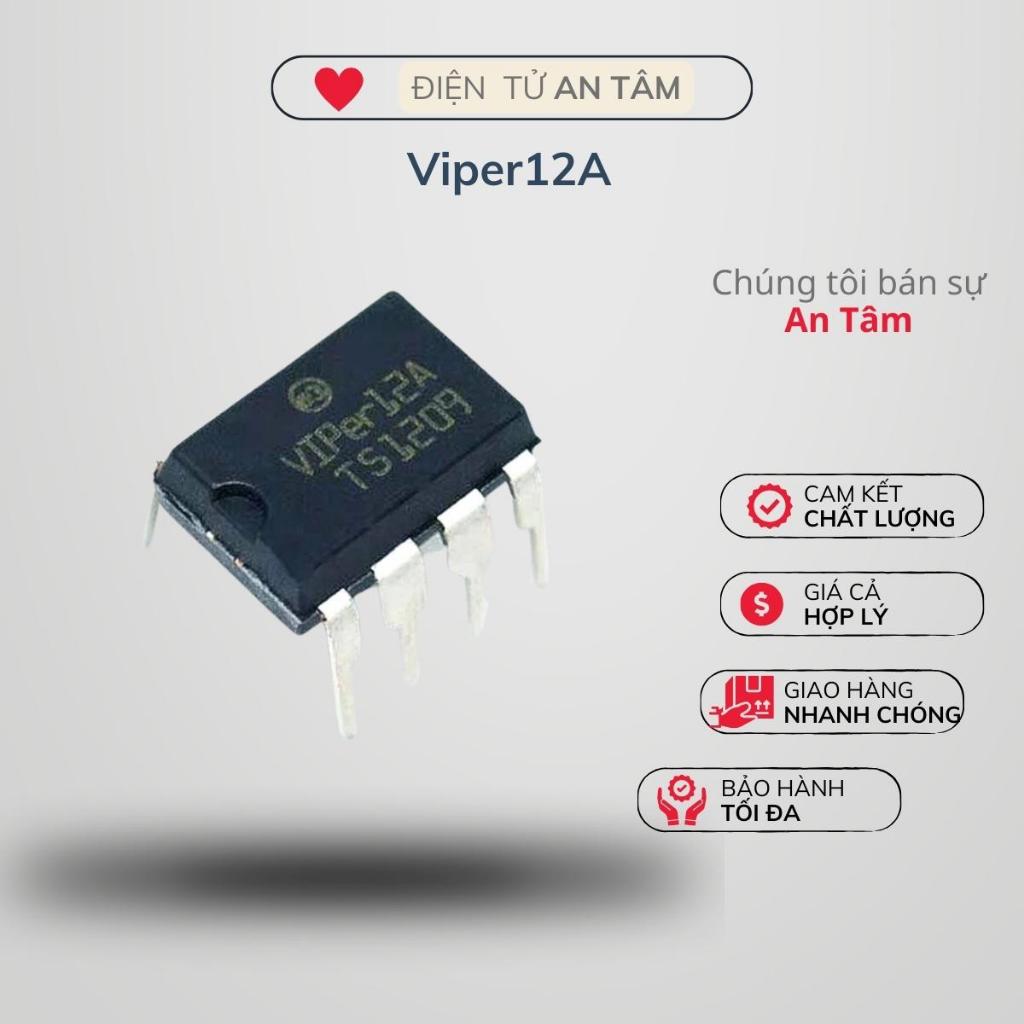 Viper12A ic nguồn Viper12A chính hãng dùng cho bếp từ , bếp hồng ngoại ...