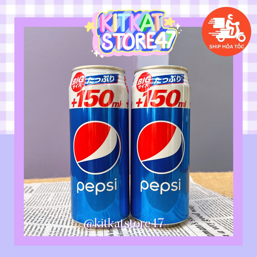 [ 1 LON ] PEPSI HÀNG NỘI ĐỊA NHẬT BẢN LON 500ML MẪU MỚI NHẤT | Shopee ...