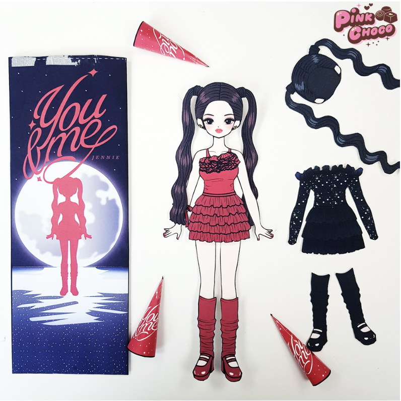 ĐỒ CHƠI BÚP BÊ GIẤY blind box Jennie Blackpink | Shopee Việt Nam