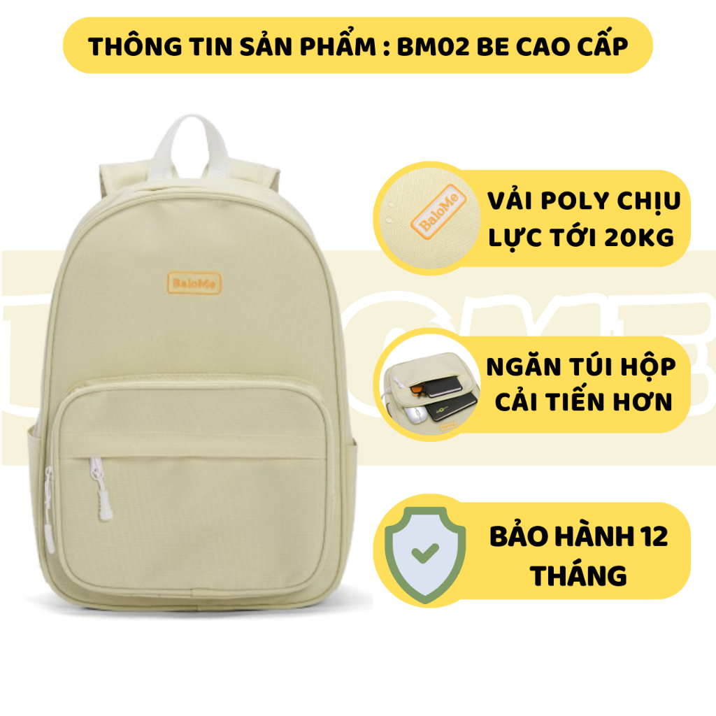 [Mã FATREND126 giảm đến 50k đơn từ 150k] Balo Nam Nữ Thương Hiệu BaloMe ...