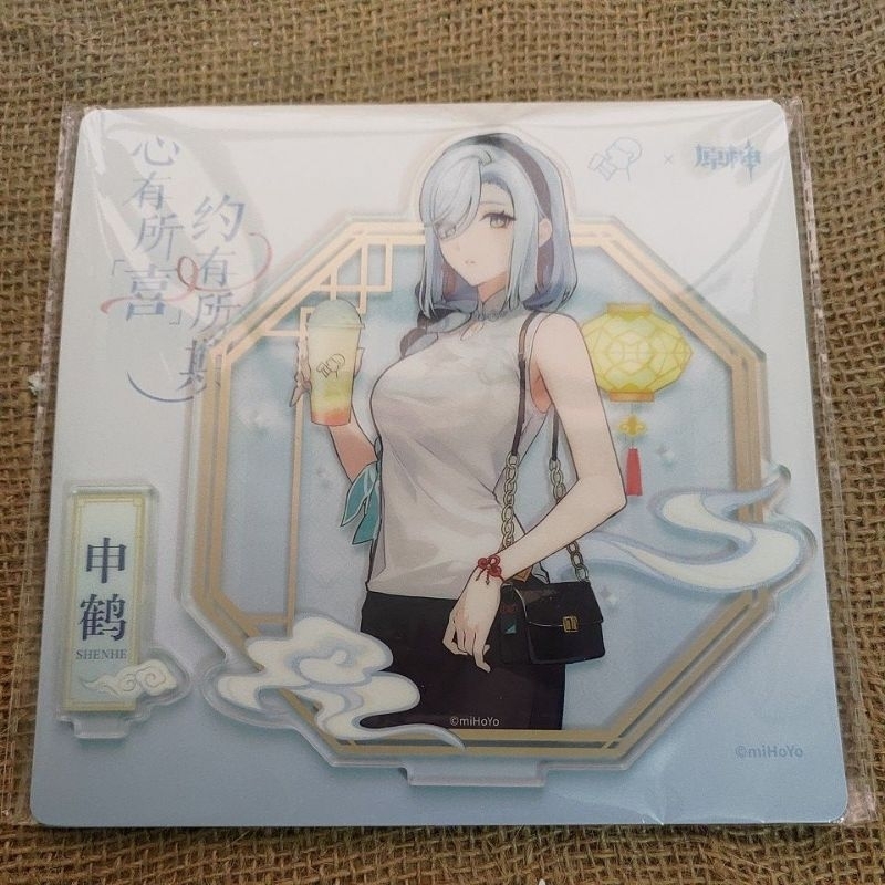 (Chính Hãng) Standee Shenhe - Genshin Impact x HEYTEA | Shopee Việt Nam